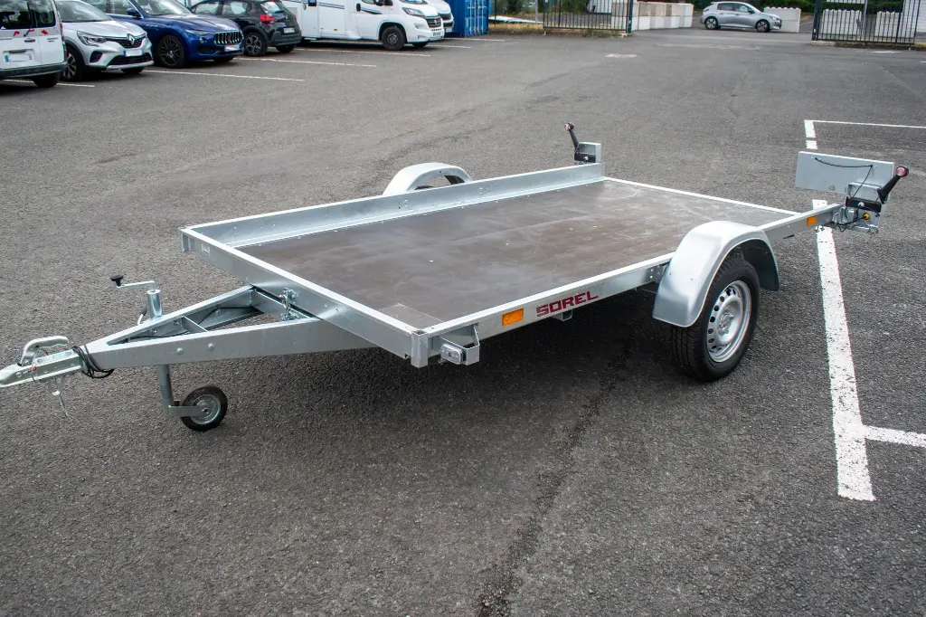 Remorque Utilitaire Plateau - 306 x166 - 750 Kg PJ306 | RemorK