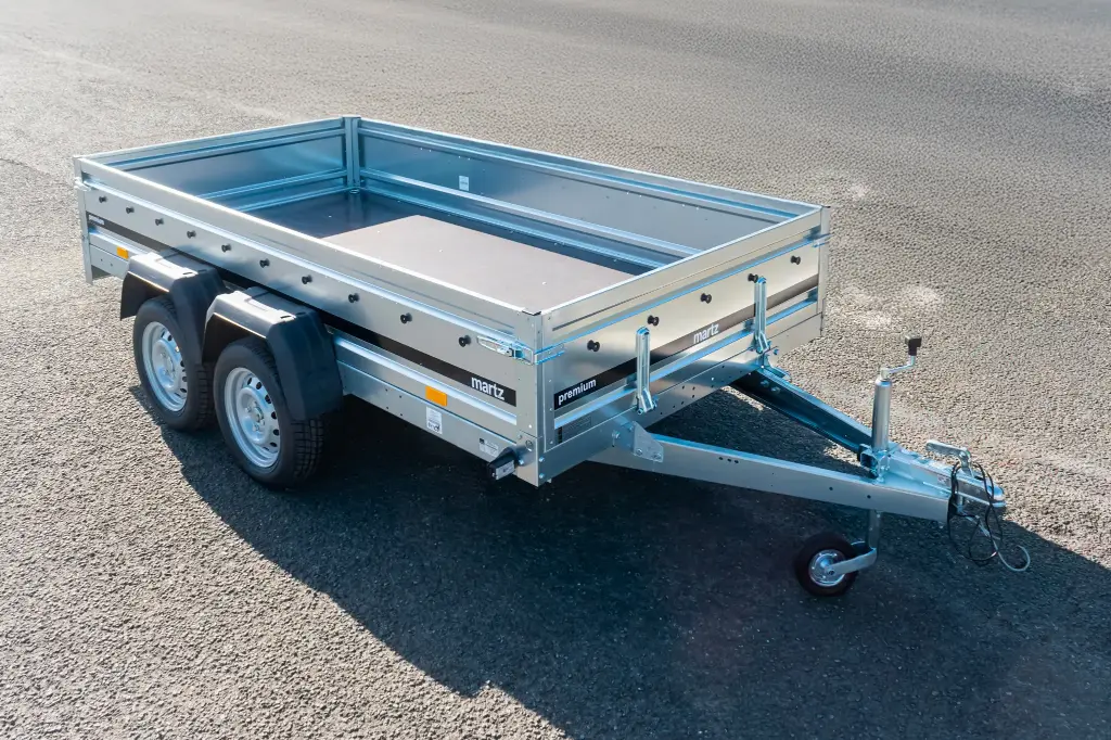 Remorque Utilitaire - 2 Essieux - 296 x 150 x 30 - 750 Kg - Premium 300 ...